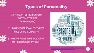 INTRODUCTION TO THE TYPES OF PERSONALITY | PPT