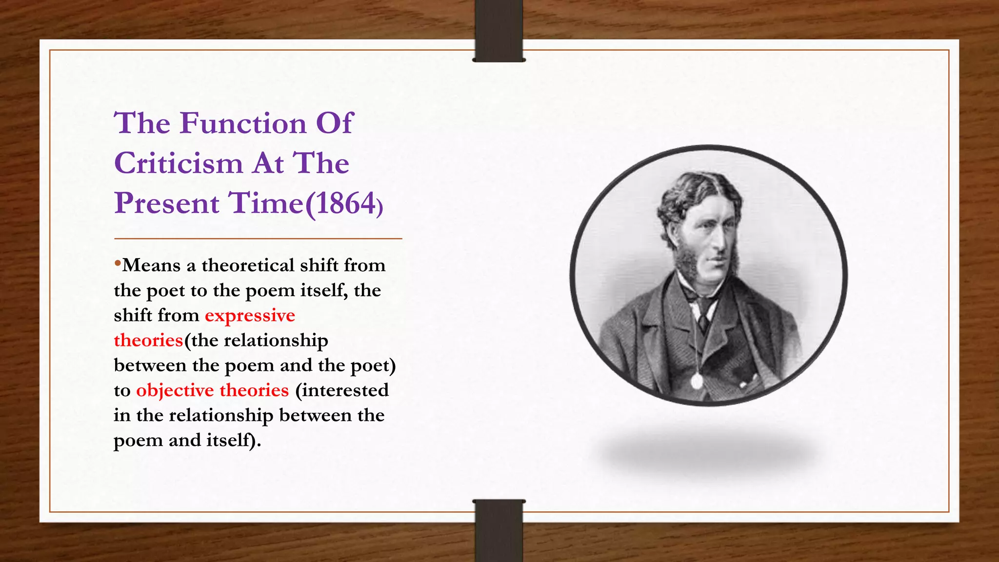 'MATTHEW ARNOLD' | PPTX