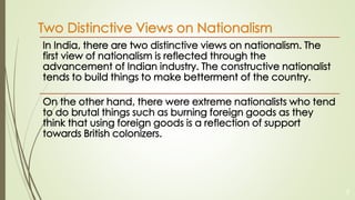 Nationalism In Tagore's Novel "The Home and the World" | PPTX