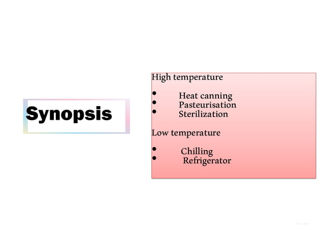 High Temperature & Low Temperature /: slideshare | PDF