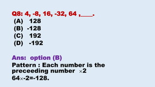 NTSE-GMAT-NUMBER SERIES | PPTX