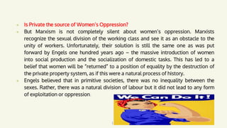 Marxist Feminist Theory | PPTX