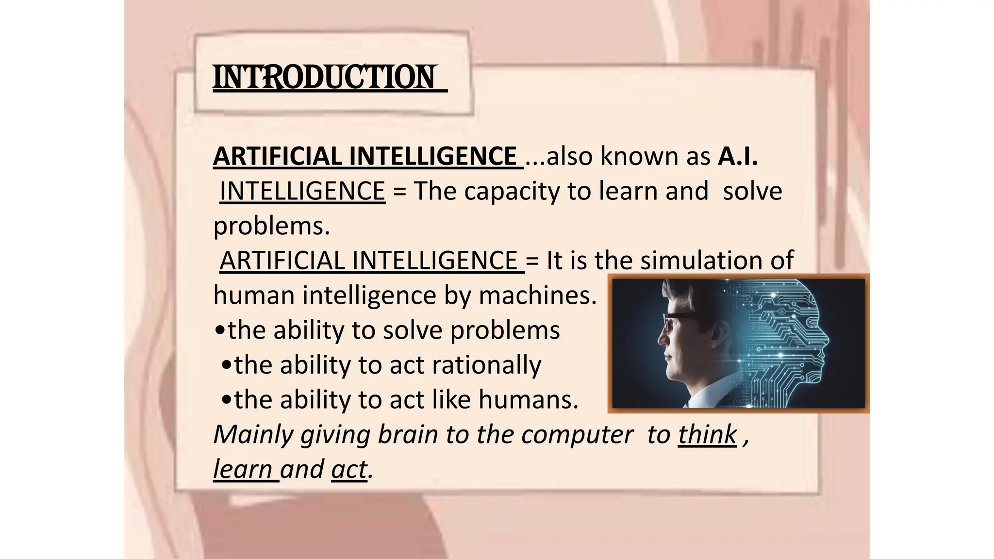 ppt on artificial intelligence and its scope | PPT