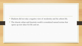 Dadaism Movement | PPTX