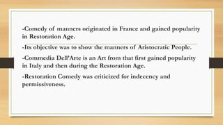 Restoration Period | PPTX