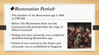 Restoration Period | PPTX