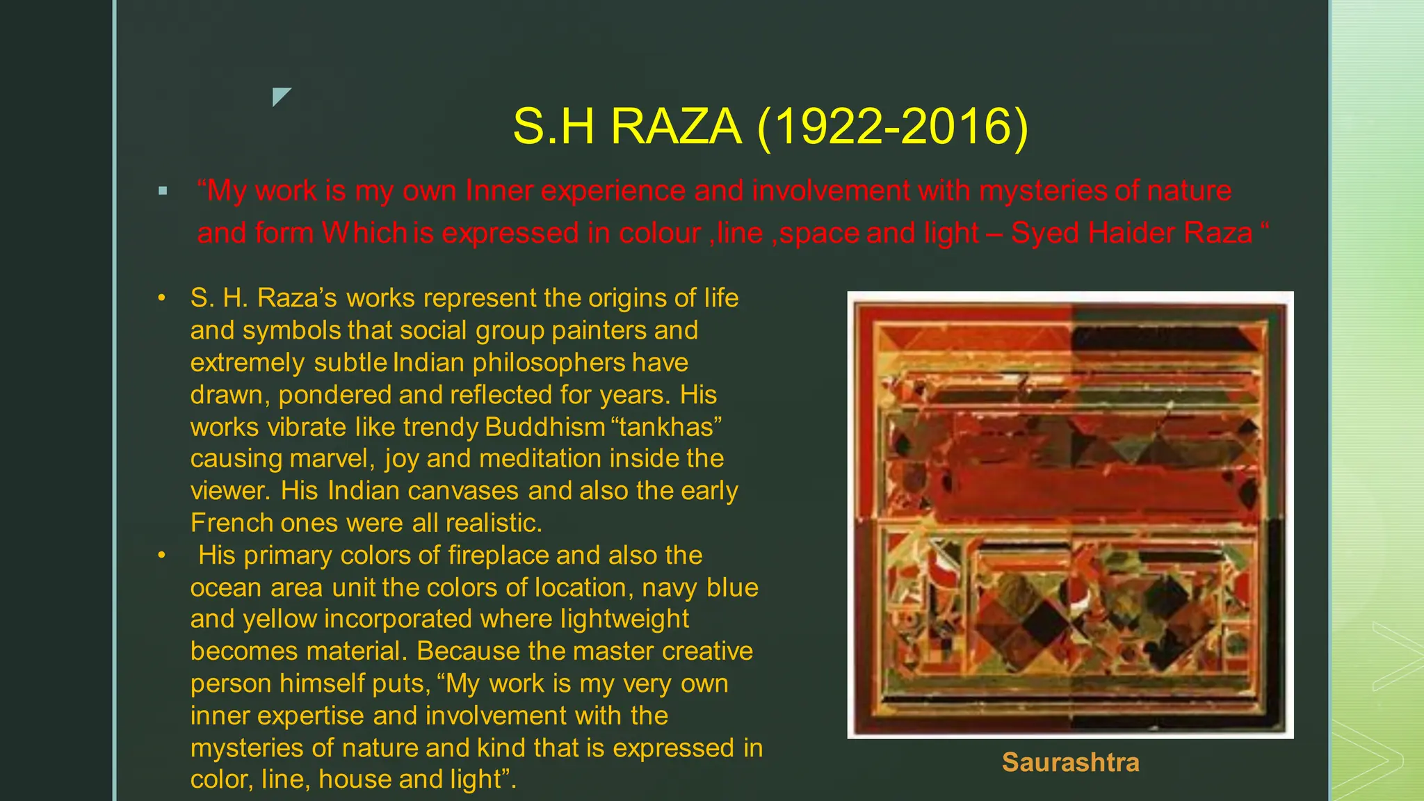 I am sharing 'SH Raza' with you.pdfjdjfjf | PDF