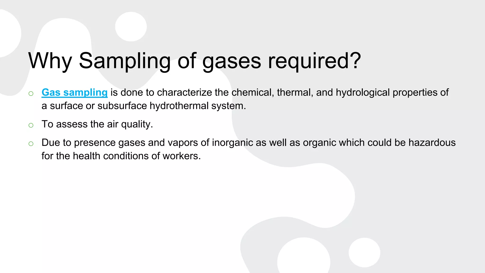 Static and dynamic method of sampling {Analytical Chemistry} | PPTX ...