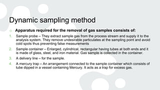 Static and dynamic method of sampling {Analytical Chemistry} | PPTX ...