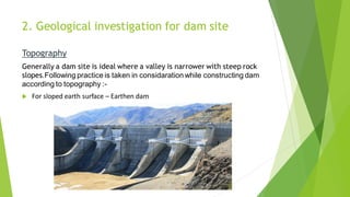 'General description of dam body and it's foundation treatment' | PDF