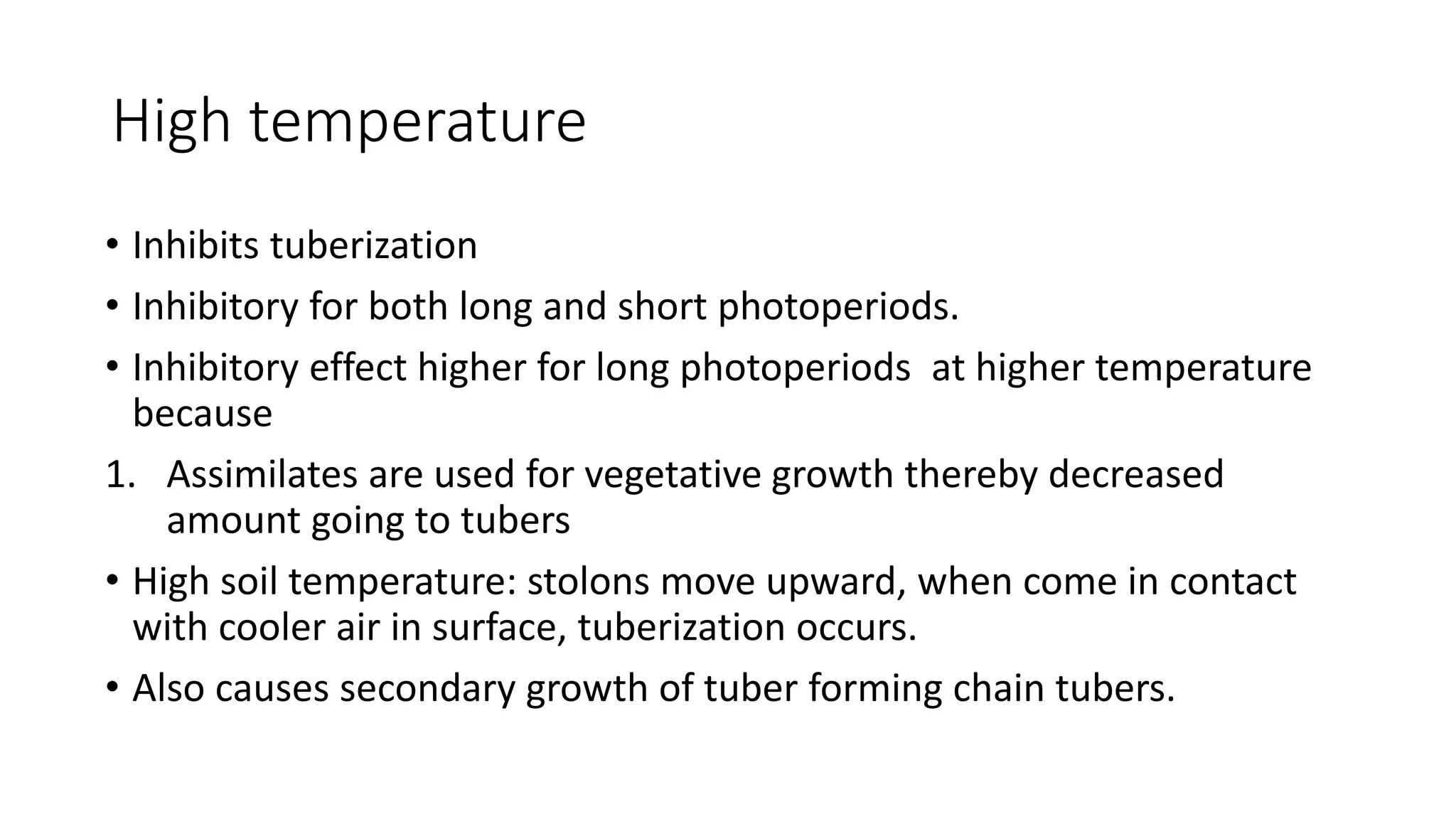 Tuberization in Potato | PPTX