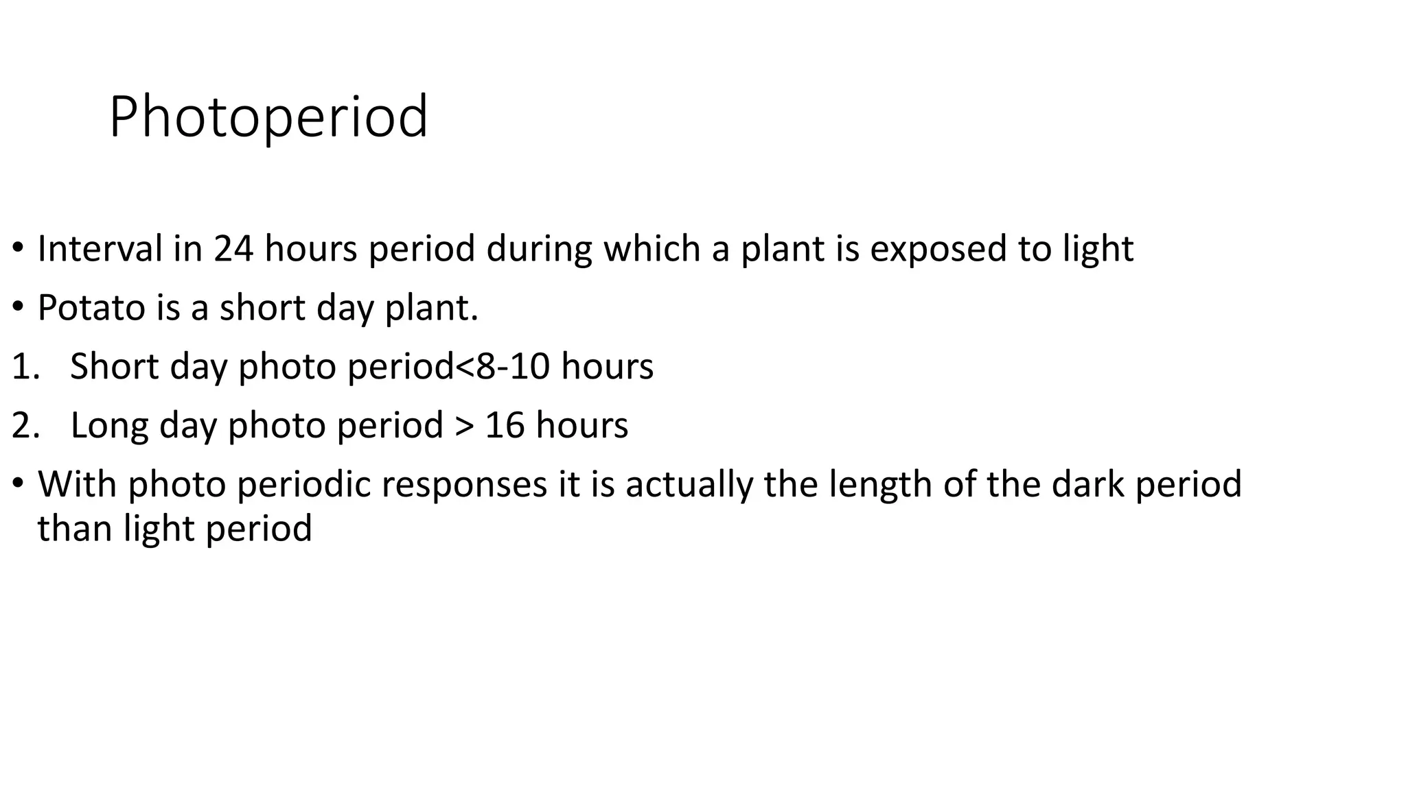 Tuberization in Potato | PPTX