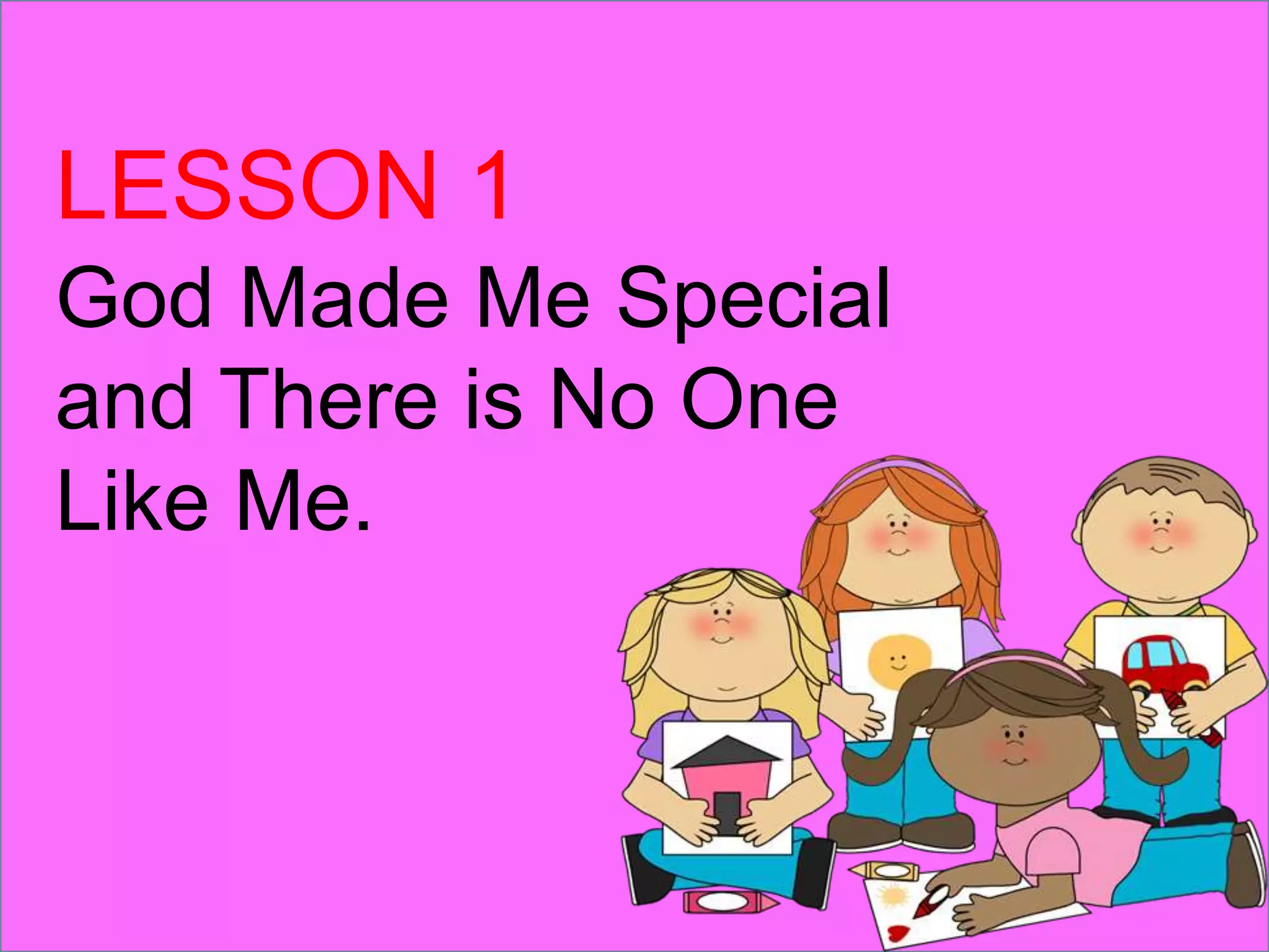 I am special for kids | PPTX