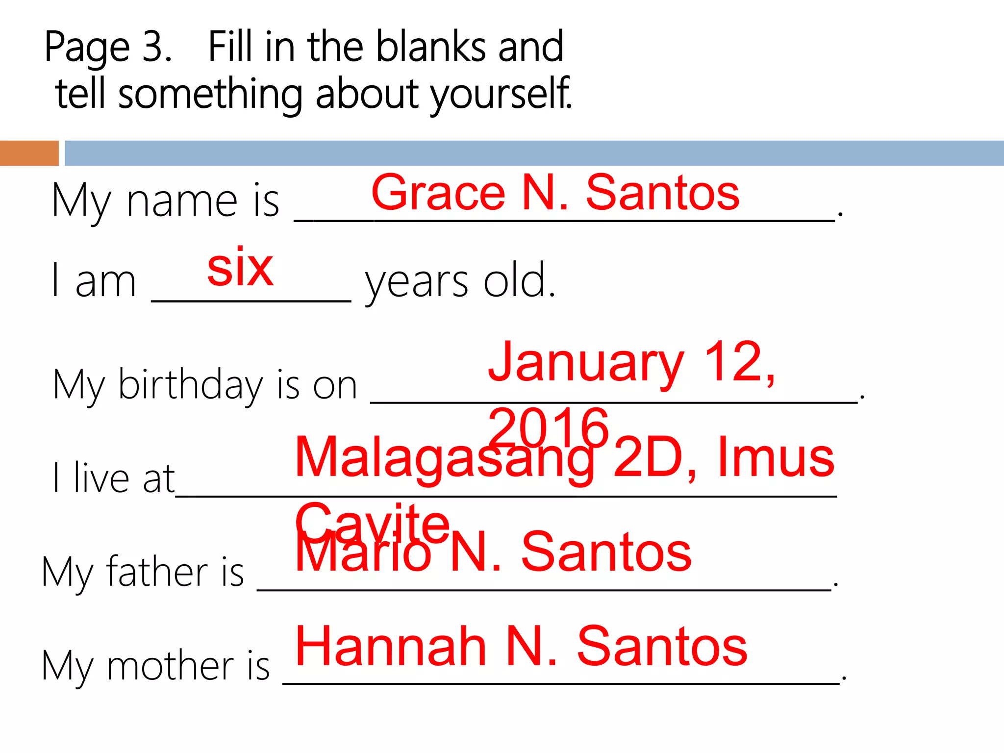 I am special for kids | PPTX