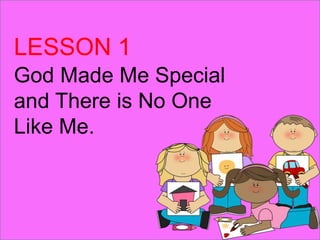 I am special for kids | PPTX