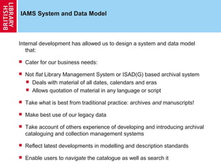 Iams ucl 2011_lecture_full | PPT