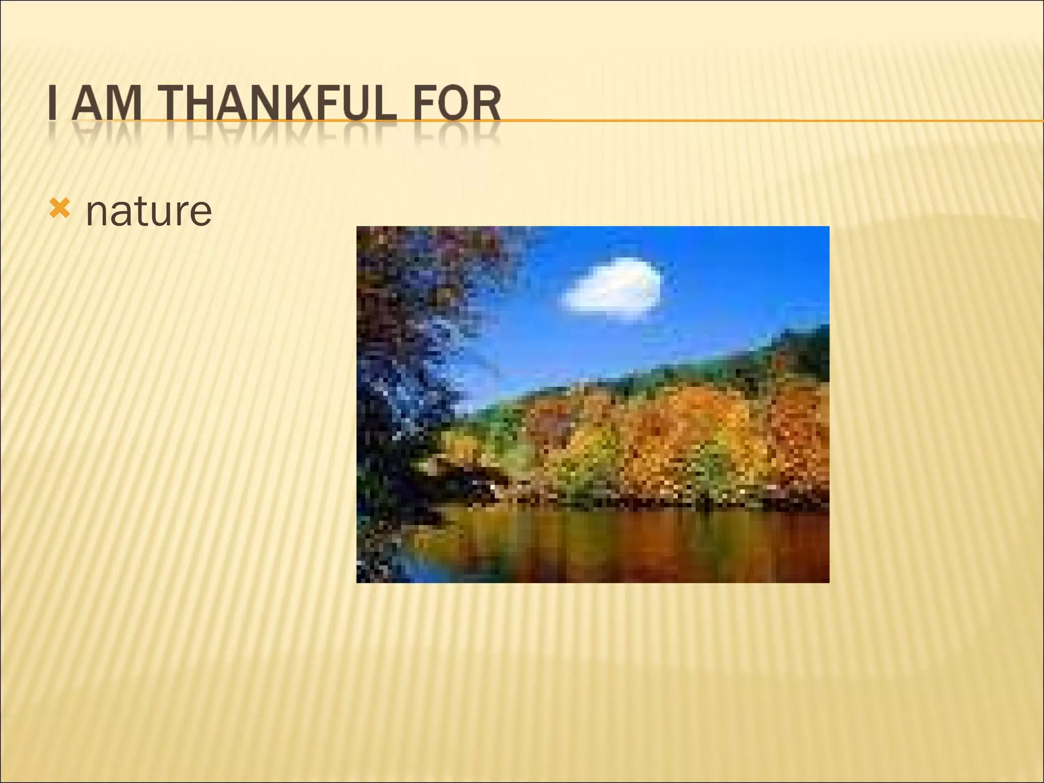 I am thankful for grace | PPT
