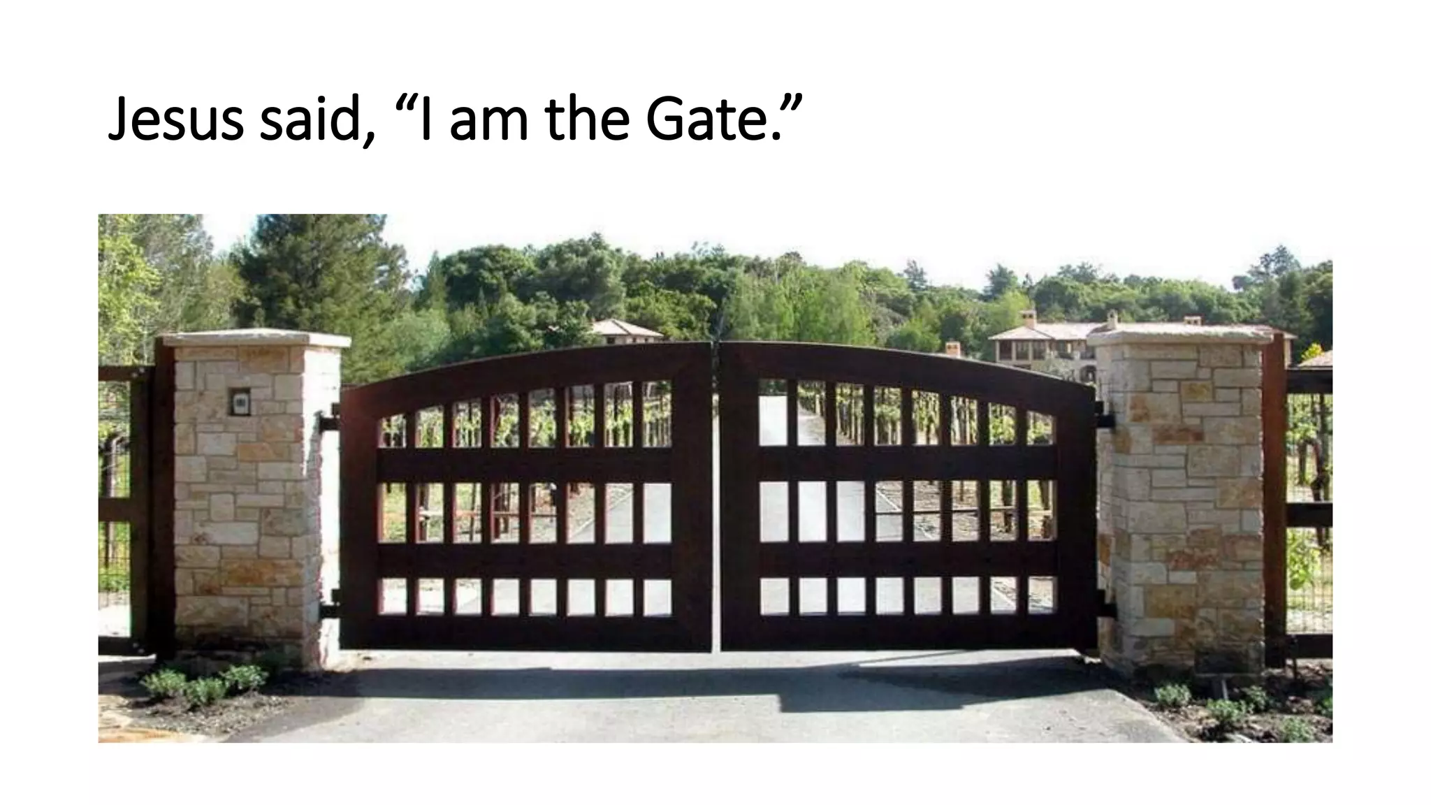 I am the gate | PPTX
