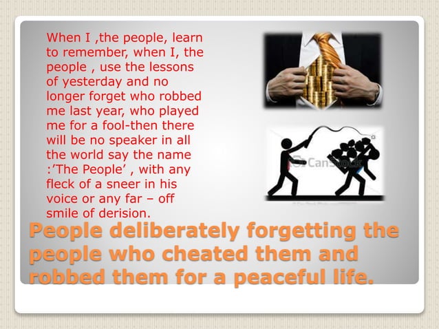 I am the people , the mob | PPTX