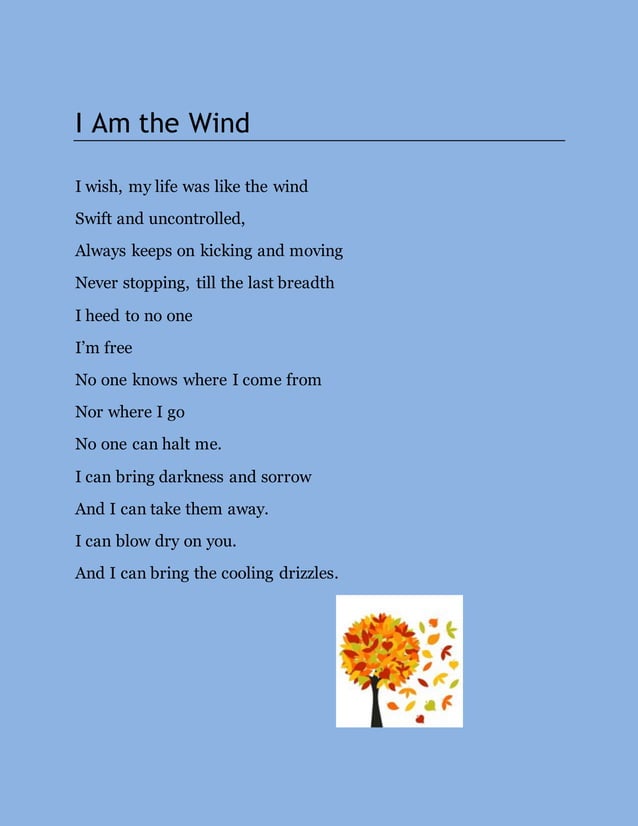 I am the wind | DOCX