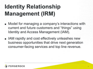 IAM to IRM: The Shift to Identity Relationship Management in a Device ...