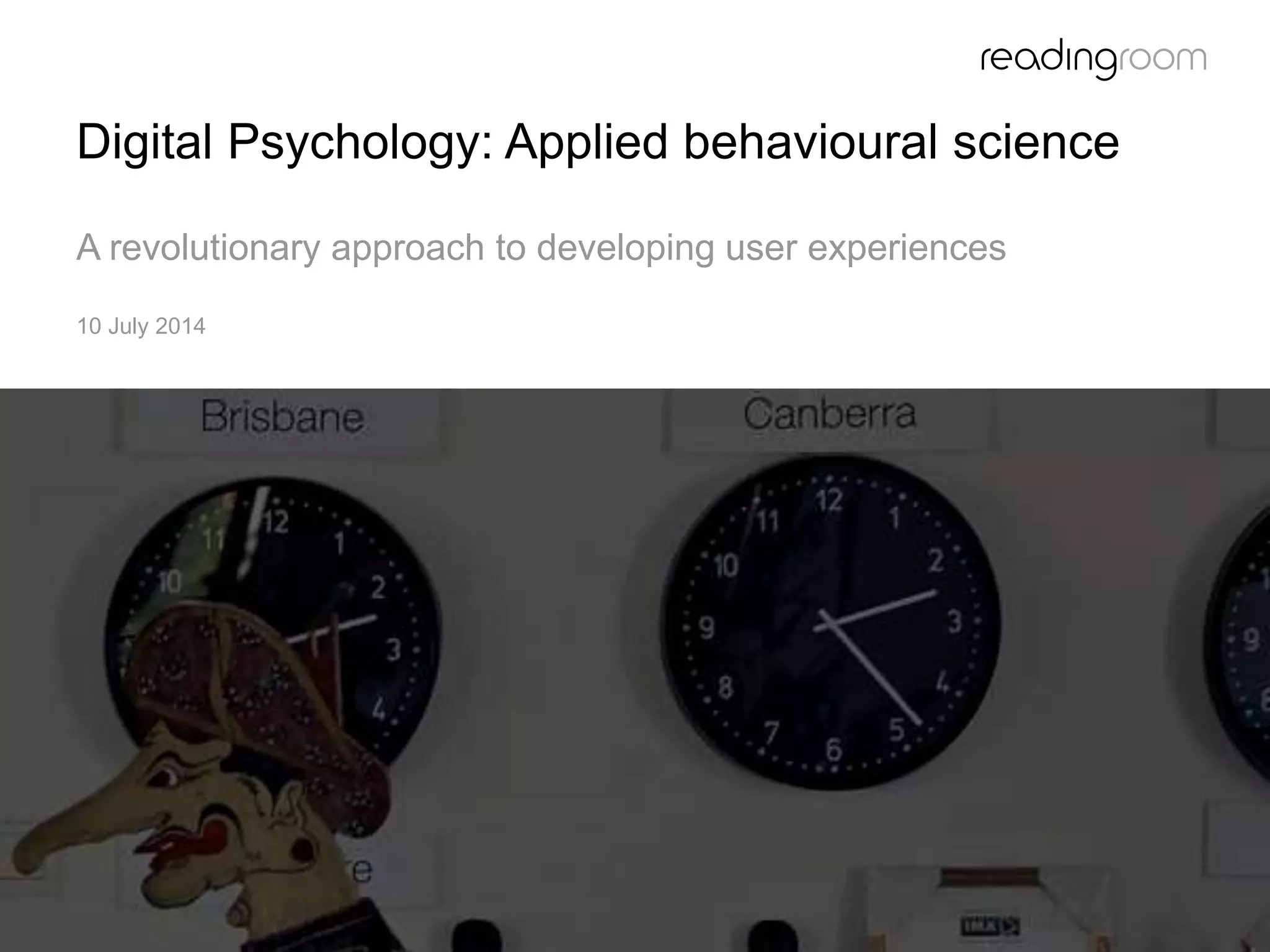 Applied Behavioural Science | PPT