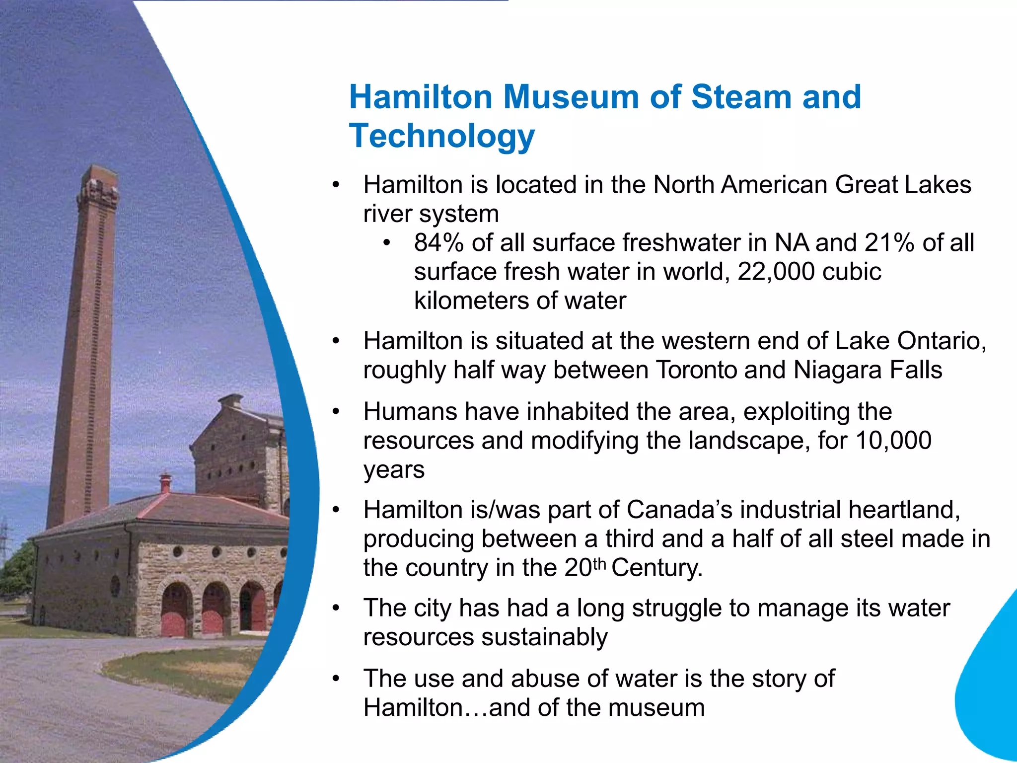 Ian A. KERR-WILSON : Hamilton Museum of Steam and Technology (Canada) | PPT
