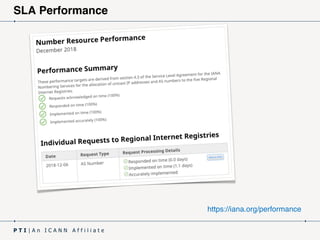 IANA Numbers Function Update | PDF