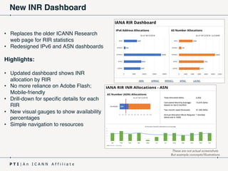 IANA Numbers Function Update | PPT