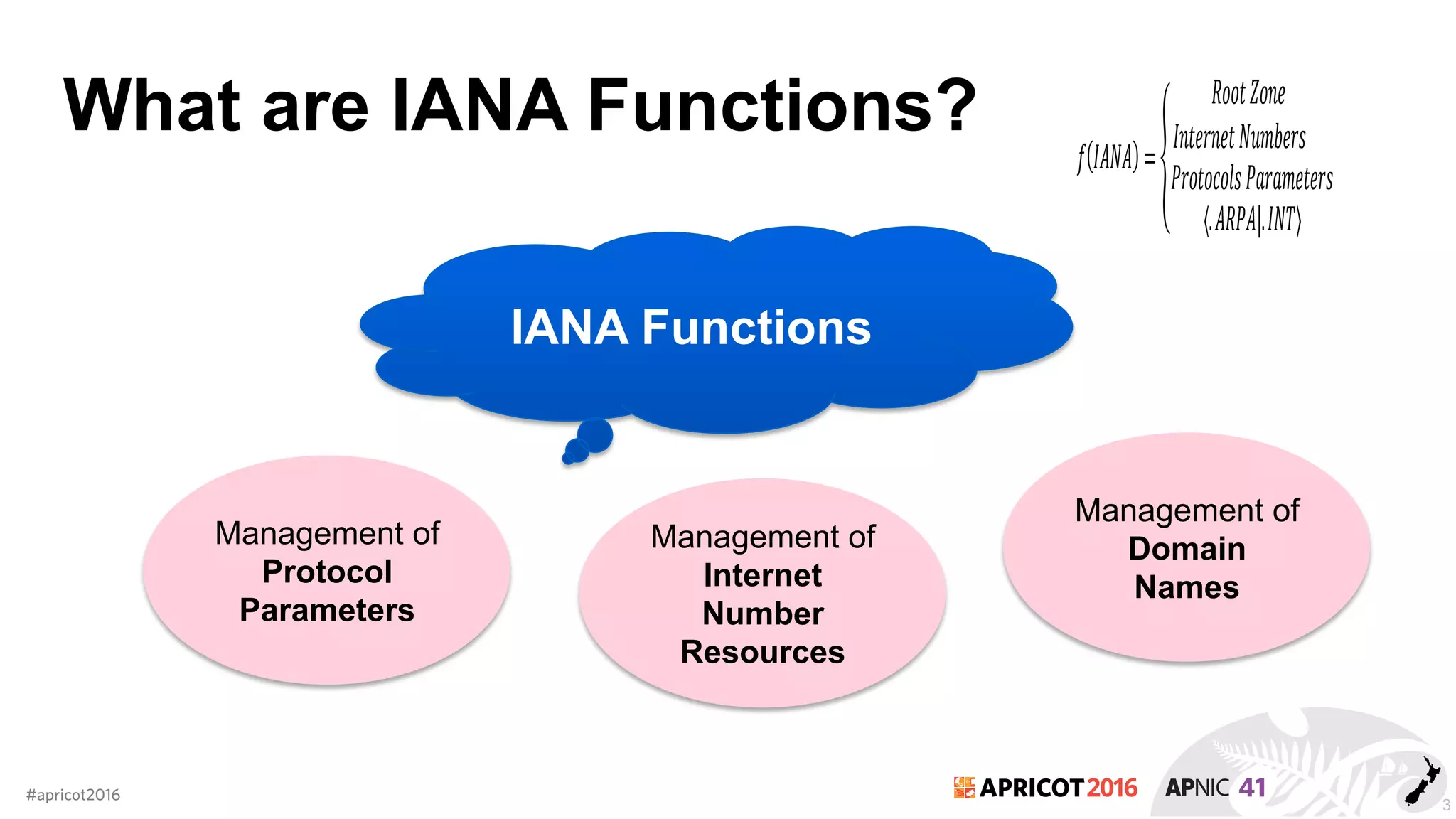 Introduction To Iana Stewardship Transition Session Pdf