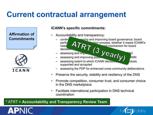 The IANA Stewardship Transition Overview & Background | PPT
