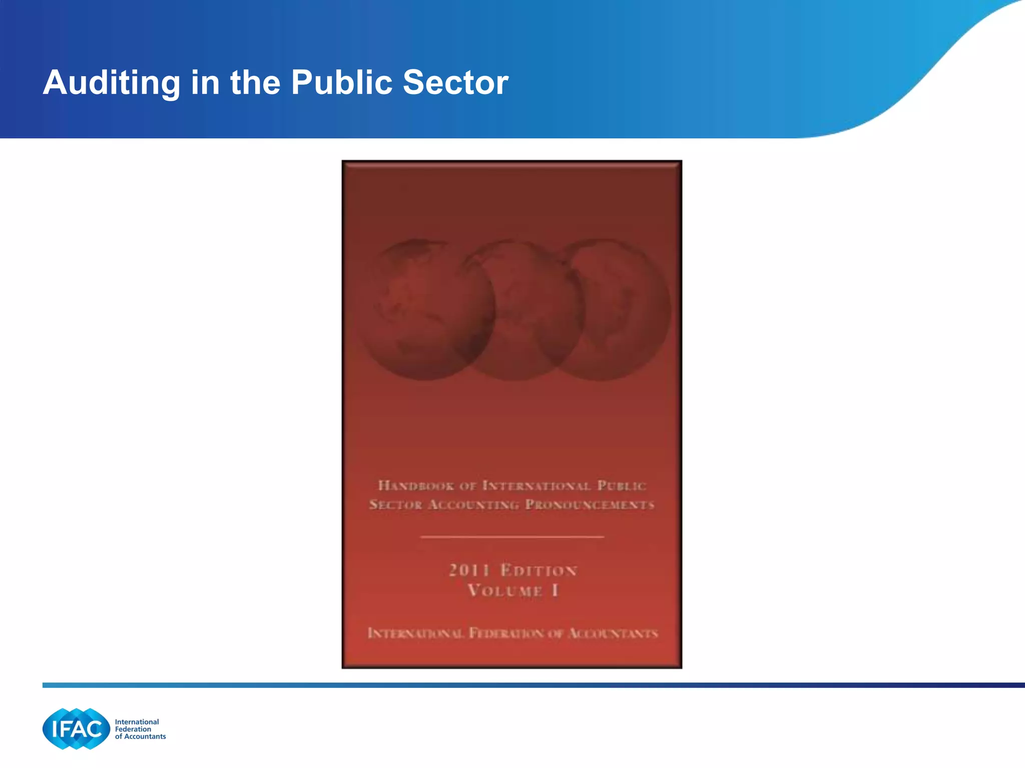 Auditing in the Public Sector | PPTX