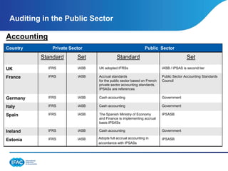 Auditing in the Public Sector | PPTX
