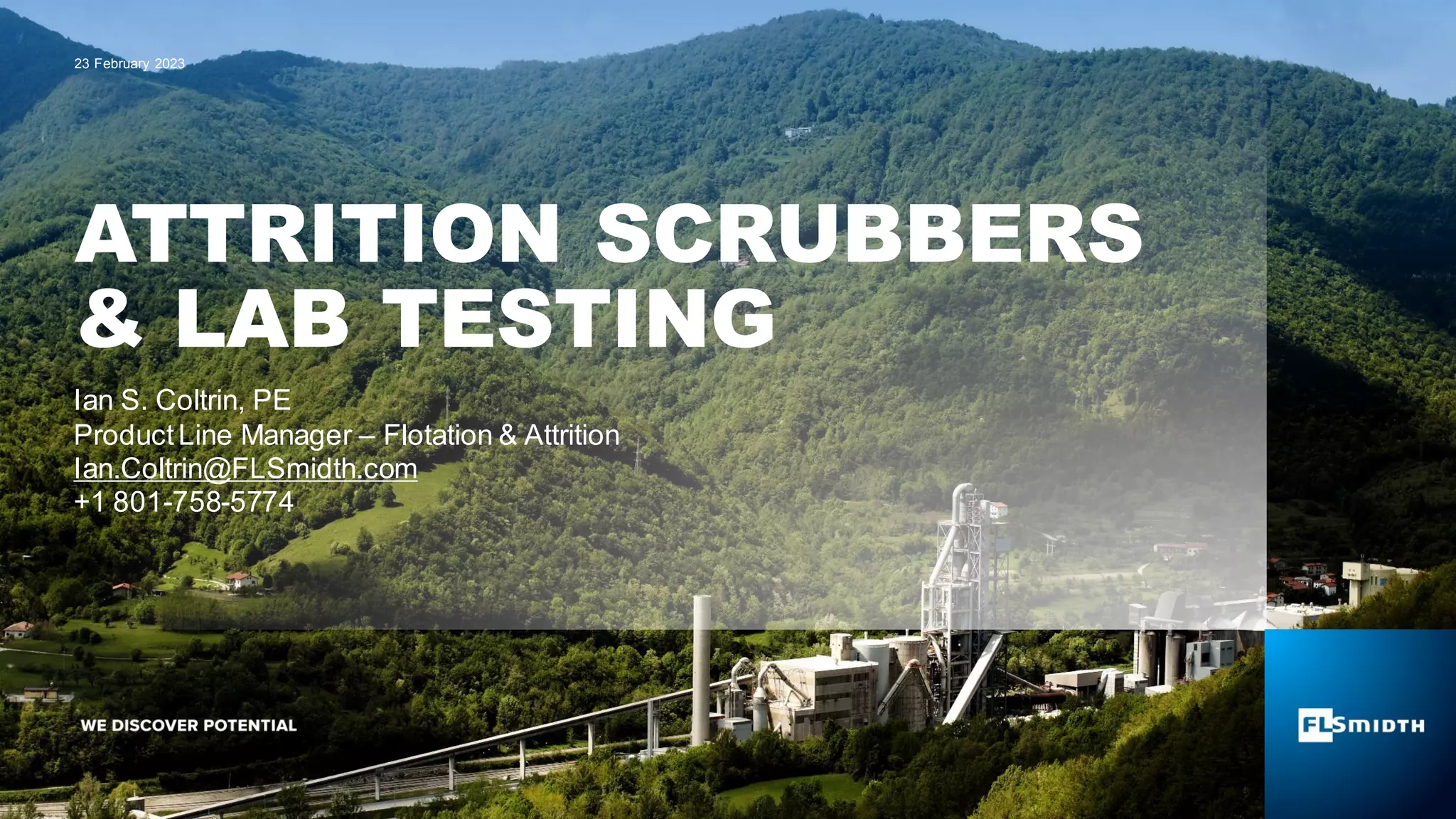 TESTING AND SIZING OF ATTRITION SCRUBBERS FOR FRAC SAND APPLICATIONS | PDF