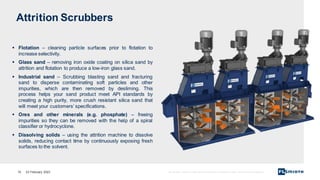TESTING AND SIZING OF ATTRITION SCRUBBERS FOR FRAC SAND APPLICATIONS | PDF