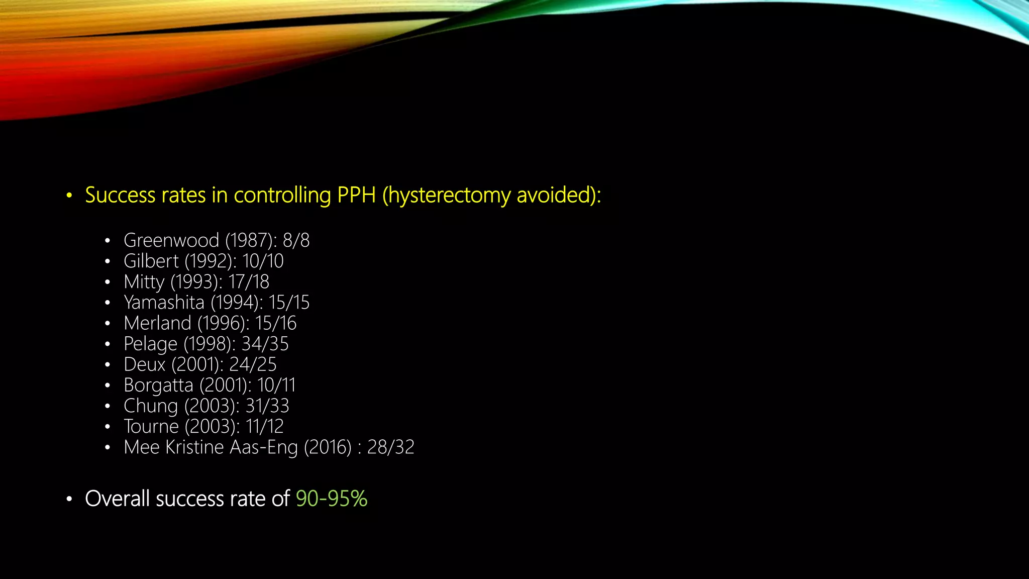 Interventional Radiology and Hysterectomy in PPH | PPTX