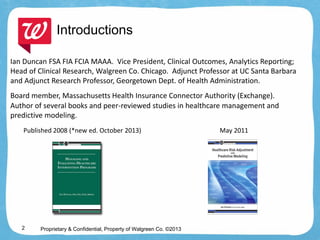 Ian Duncan: Predictive risk in a US pharmacy | PPT