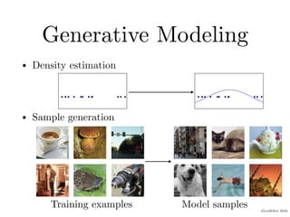 Generative Adversarial Networks (GANs) - Ian Goodfellow, OpenAI | PDF