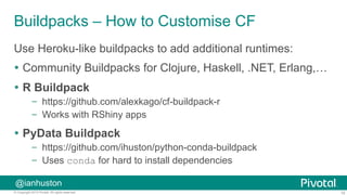 Cloud Foundry for Data Science | PPT