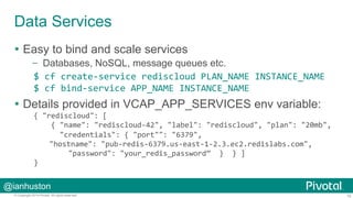 Python on Cloud Foundry | PDF