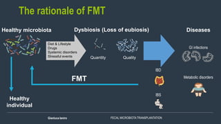 Microbiota e trapianto intestinale | PPTX