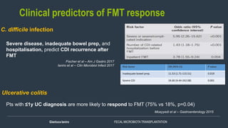 Microbiota e trapianto intestinale | PPTX