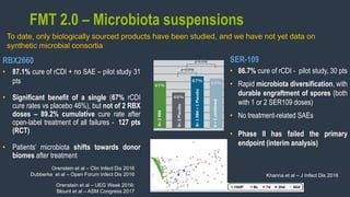 Microbiota e trapianto intestinale | PPTX
