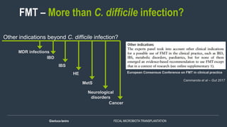 Microbiota e trapianto intestinale | PPTX