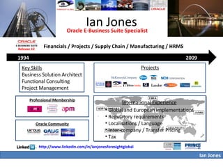 Ian Jones | PPT