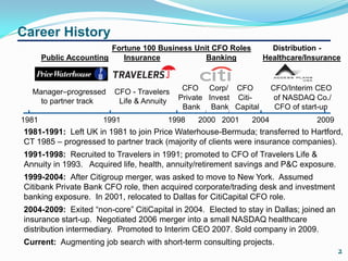 Ian R. Stuart - Career History, Accomplishments, Leadership | PDF