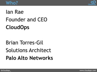 Ian rae panel cloud stack & cloud storage where are we at, and where do ...