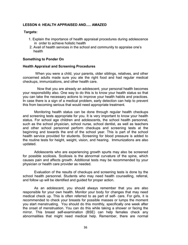 Values Education 7 - Module | PDF