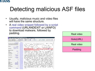 Malware Goes to the Movies - Briefing | PPT