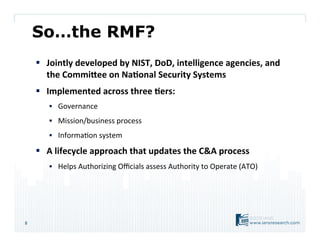 Continuous Monitoring for Web Application Security | PPT